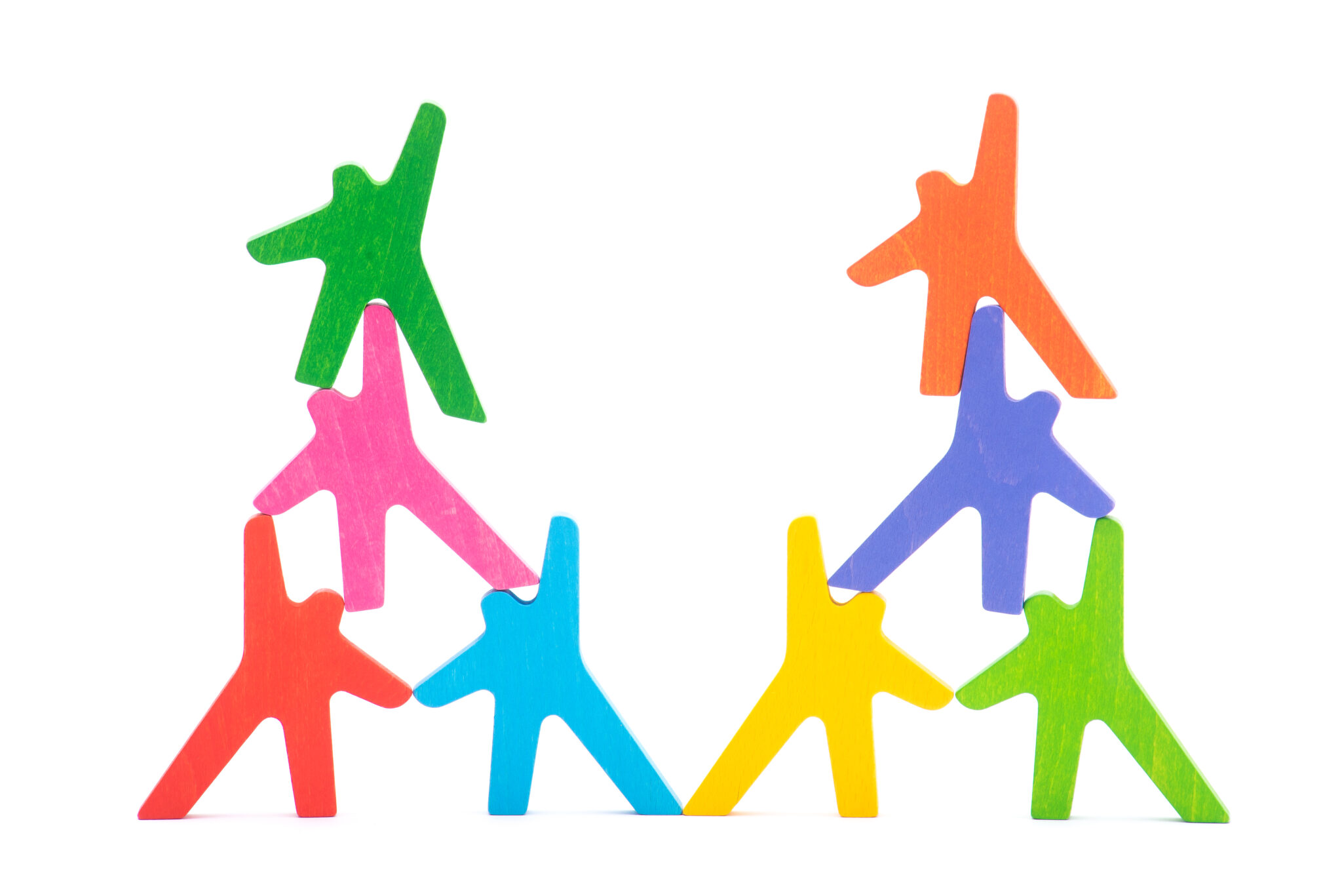 Acrobats • BAJO wooden toys