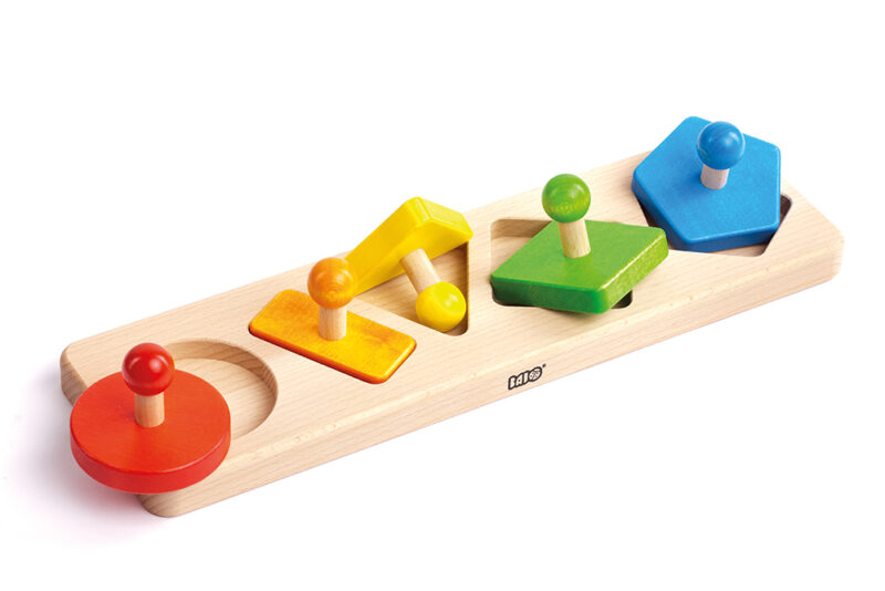 Stacking board “Figures” • BAJO wooden toys