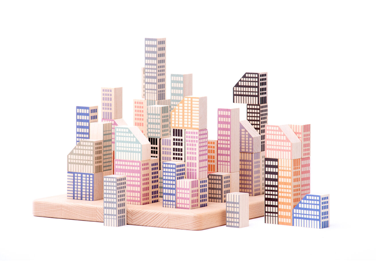 Manhattan blocks set • BAJO wooden toys