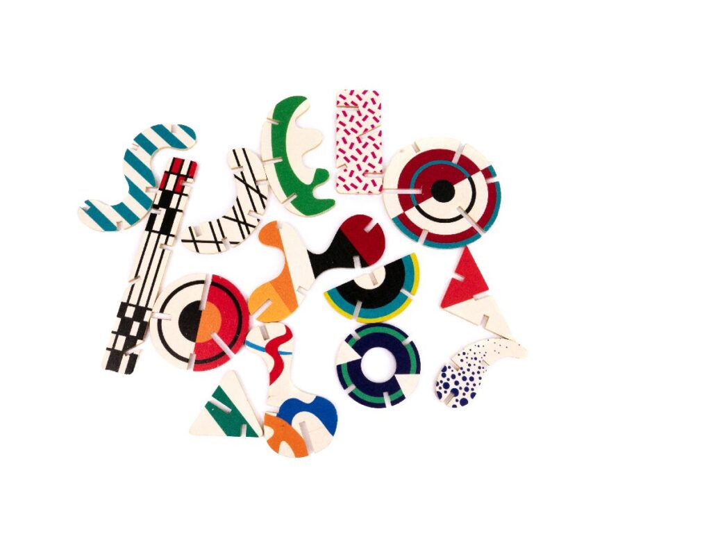 Abstract art • BAJO wooden toys