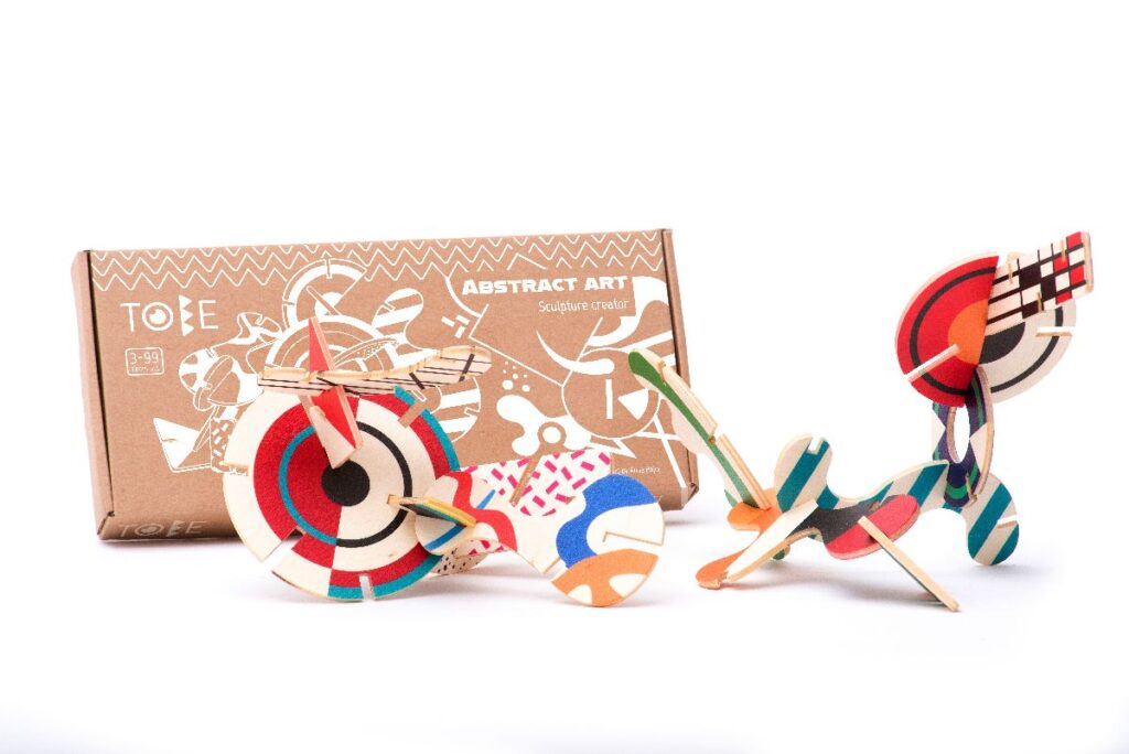 Abstract art • BAJO wooden toys