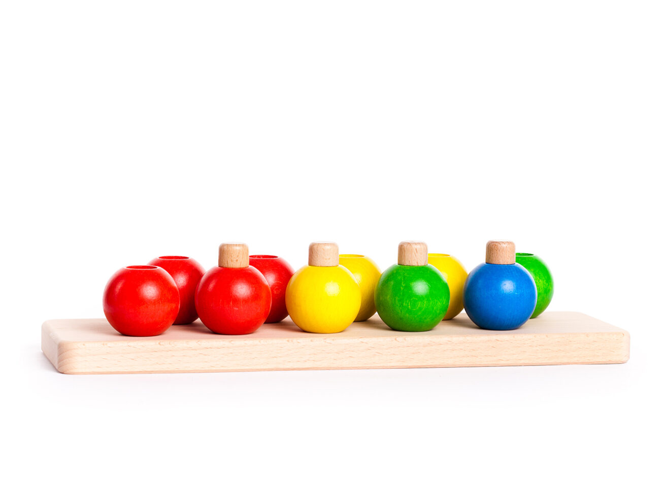 Stacking spheres • BAJO wooden toys